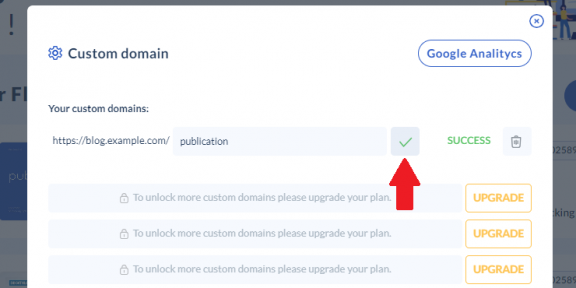 How to customize Publuu domain?