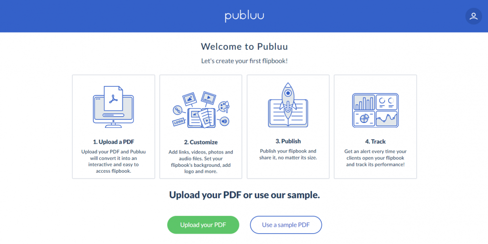 Creating your first flipbook | Publuu