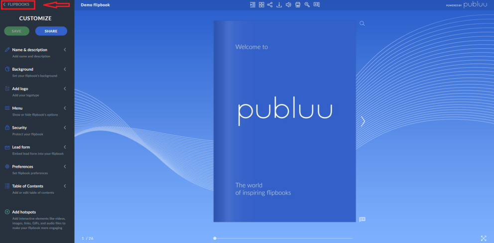 Creating your first flipbook | Publuu