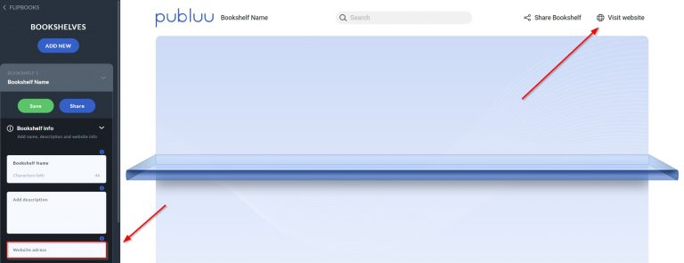How to create a Virtual Bookshelf?