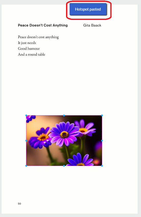 How do I duplicate hotspots using shortcuts?