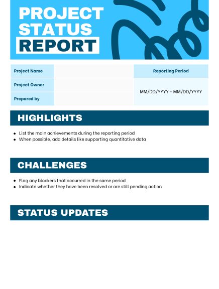 How to write a project report - types, templates and tips