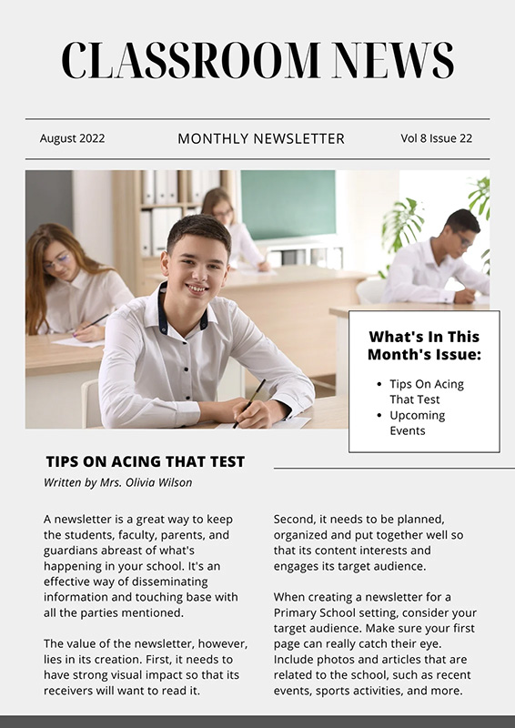 Successful online school newspaper - tips, templates, tools