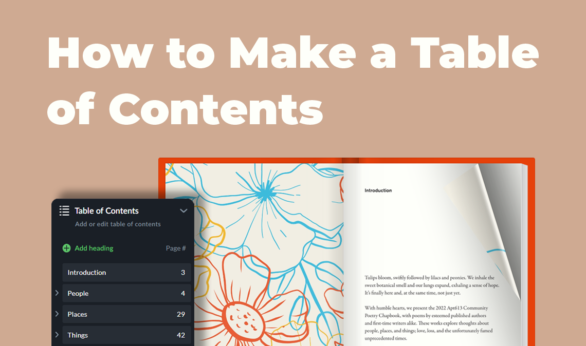 How to Make a Table of Contents in Word and Other Software