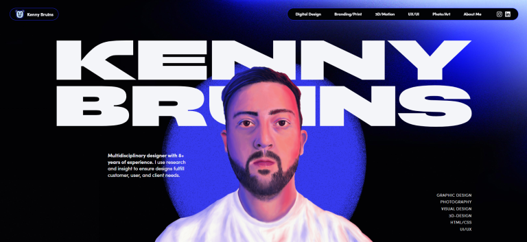 How to Make a Graphic Design Portfolio + Inspiring Examples