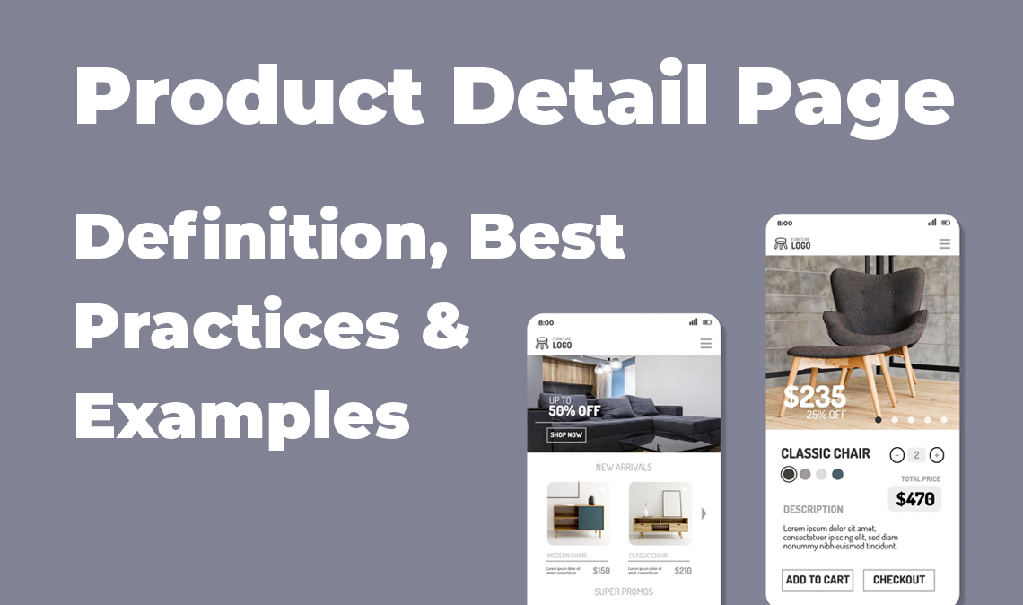 Product Detail Page Definition, Best Practices and Examples
